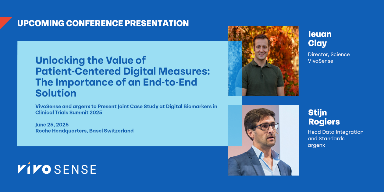 VivoSense and argenx to Present Joint Case Study at Digital Biomarkers in Clinical Trials Summit ...